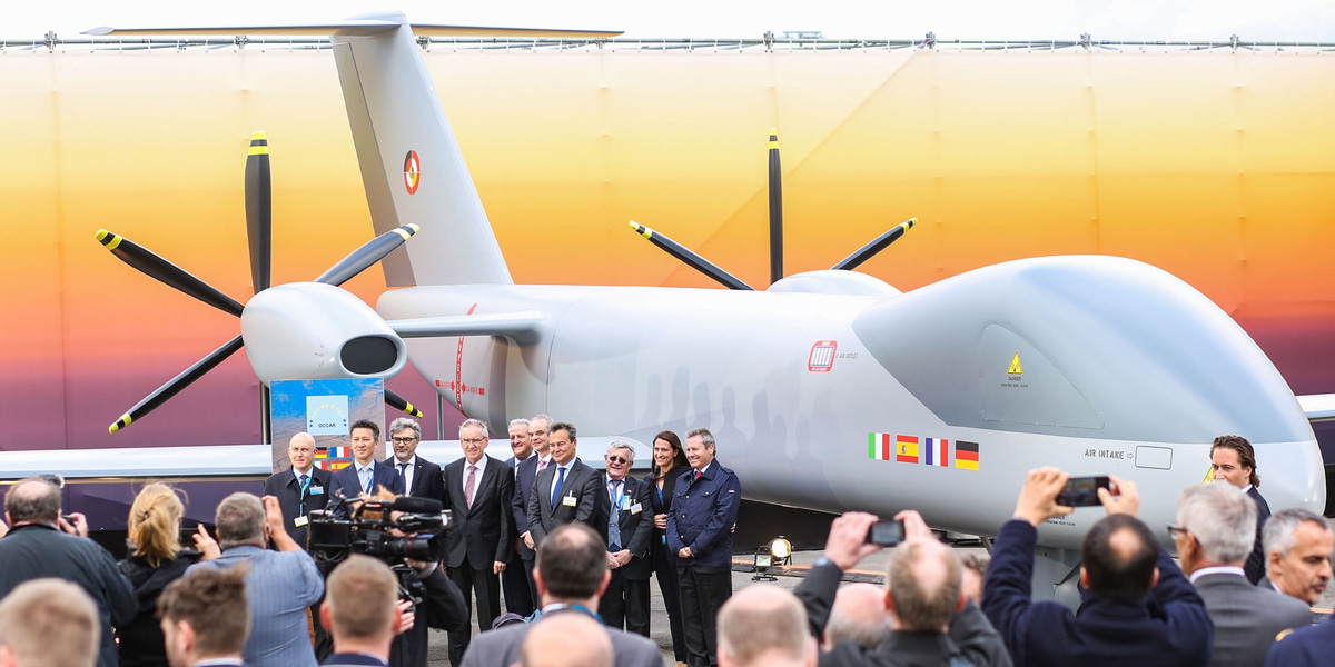Publicity Boost in Berlin for the Euro-MALE Drone | Aviation ...