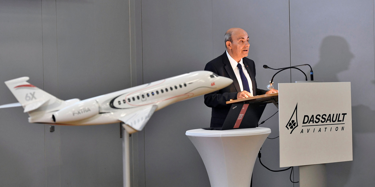 Dassault Sees Improving Business Climate | Aviation International News