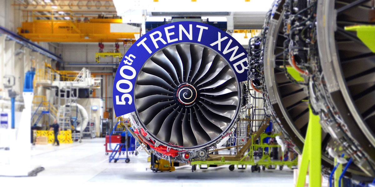 Trent XWB Reaches 500th Engine Milestone, Two Million Hours | Aviation ...