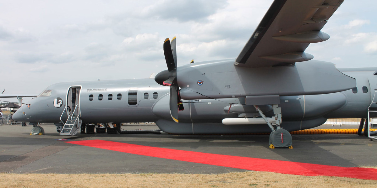 L3 Shows Multi-mission Conversion of Bombardier Q400 | Aviation ...