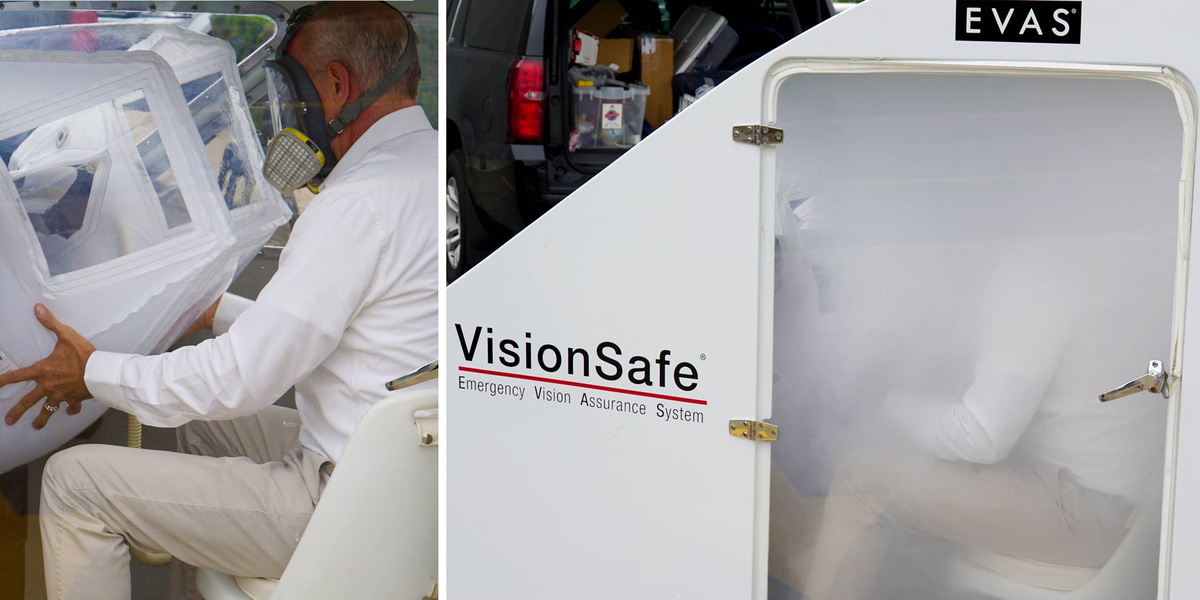 VisionSafe Tackles Airborne Smoke and Fire | Aviation International News