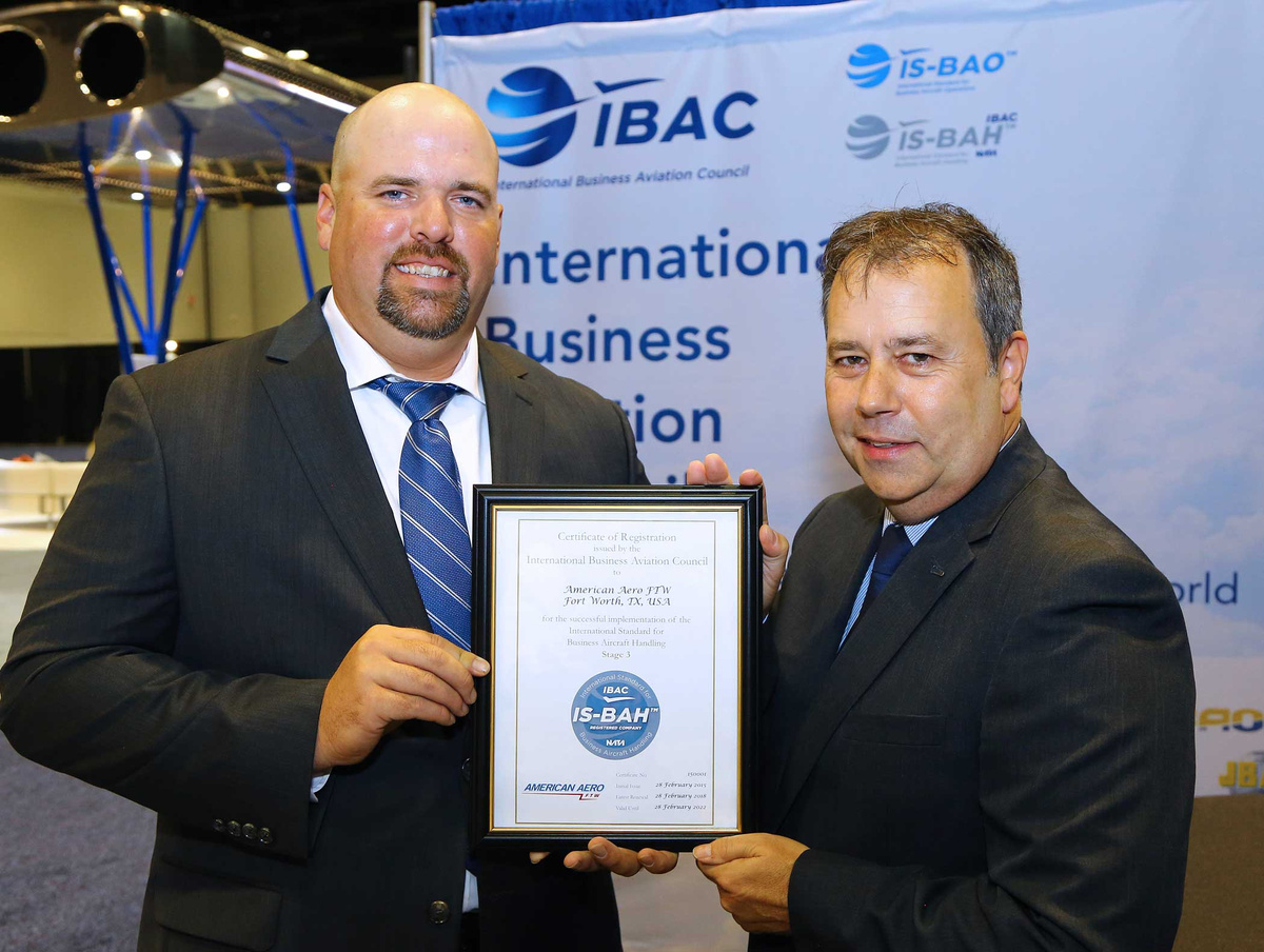 First IS-BAH Stage 3 FBO Announced | Aviation International News