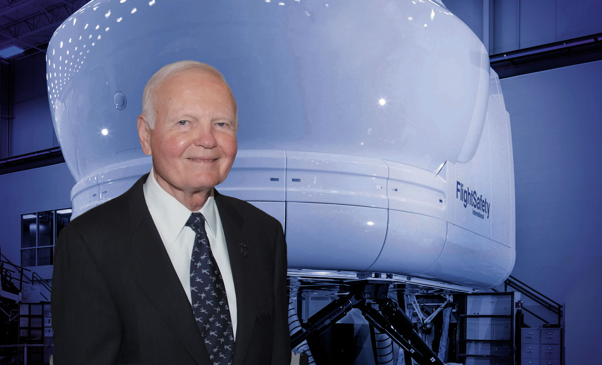 FlightSafety Chief Bruce Whitman Flies West | Aviation International News