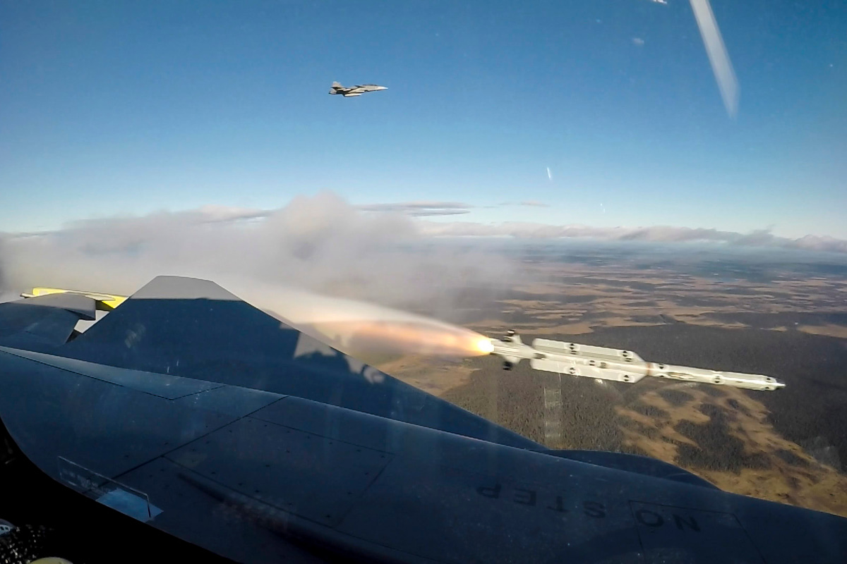 Saab Sees First Gripen E Stores Releases, and Develops GaN Radar ...