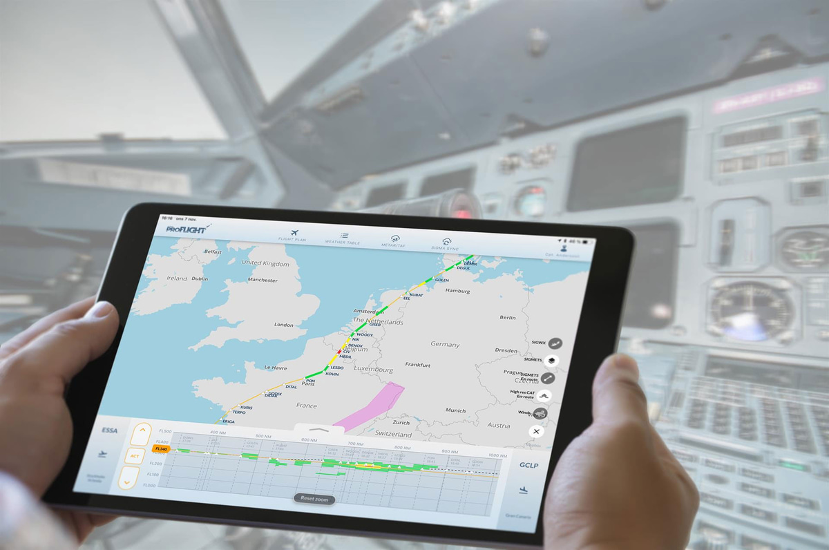 Avtech’s ProFlight App Improves Weather Window | Aviation International News