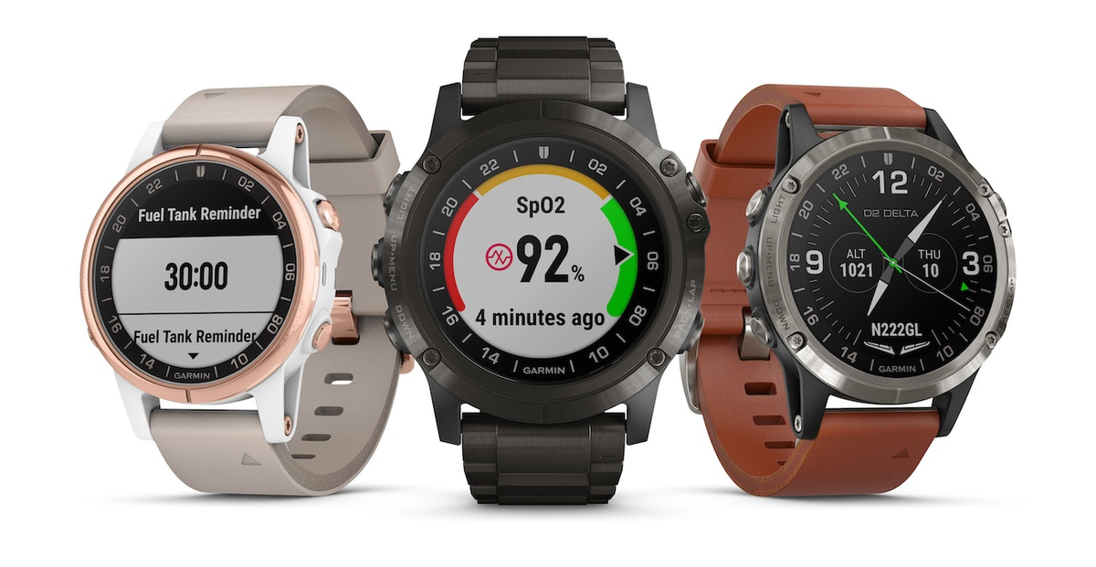 Garmin D2 Watch Adds Pulse Oximeter | Aviation International News