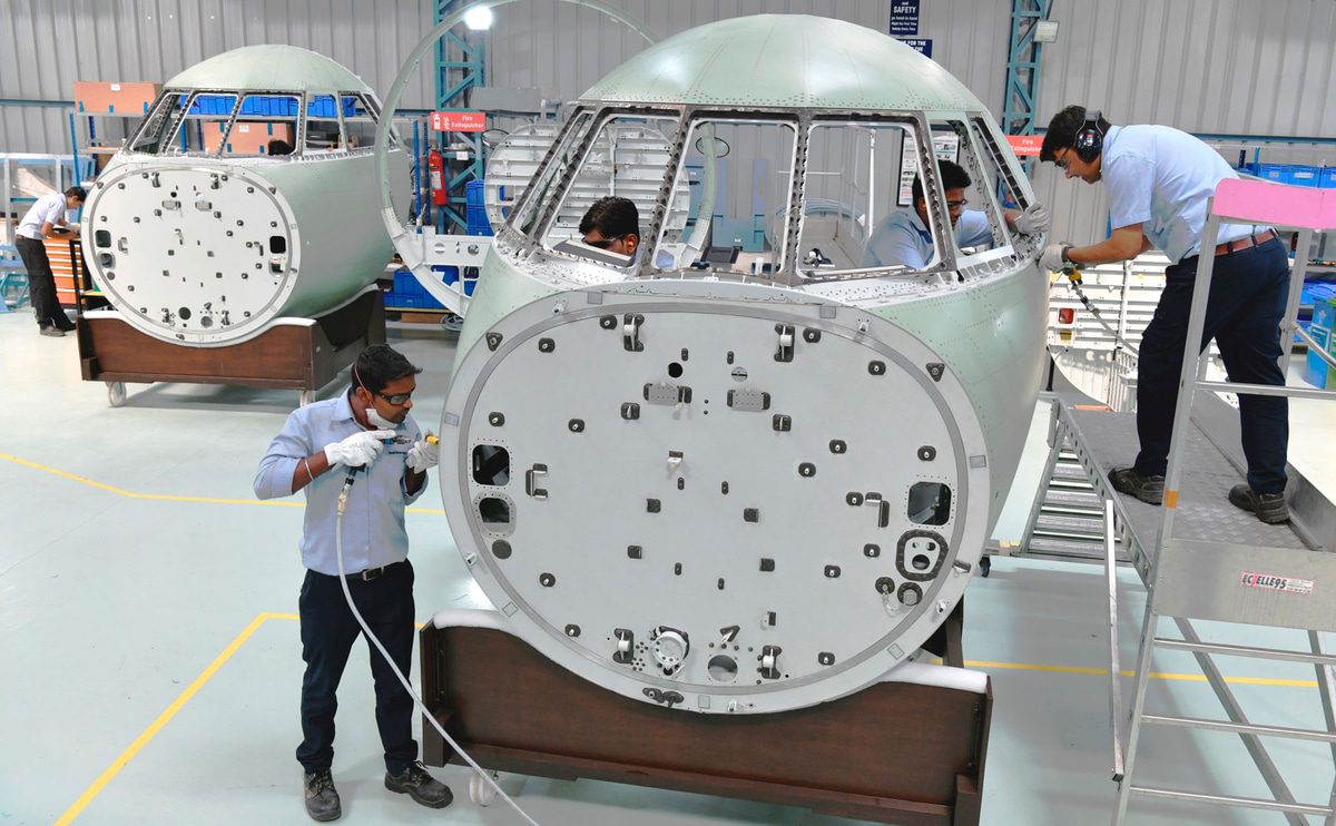 First India-made Falcon 2000 Cockpit Assembly Completed | Aviation ...