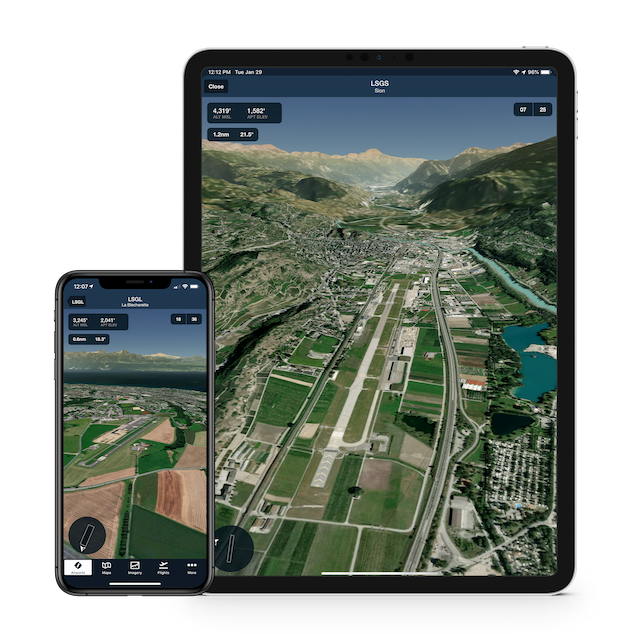 ForeFlight App Shows Airport 3D Previews | Aviation International News