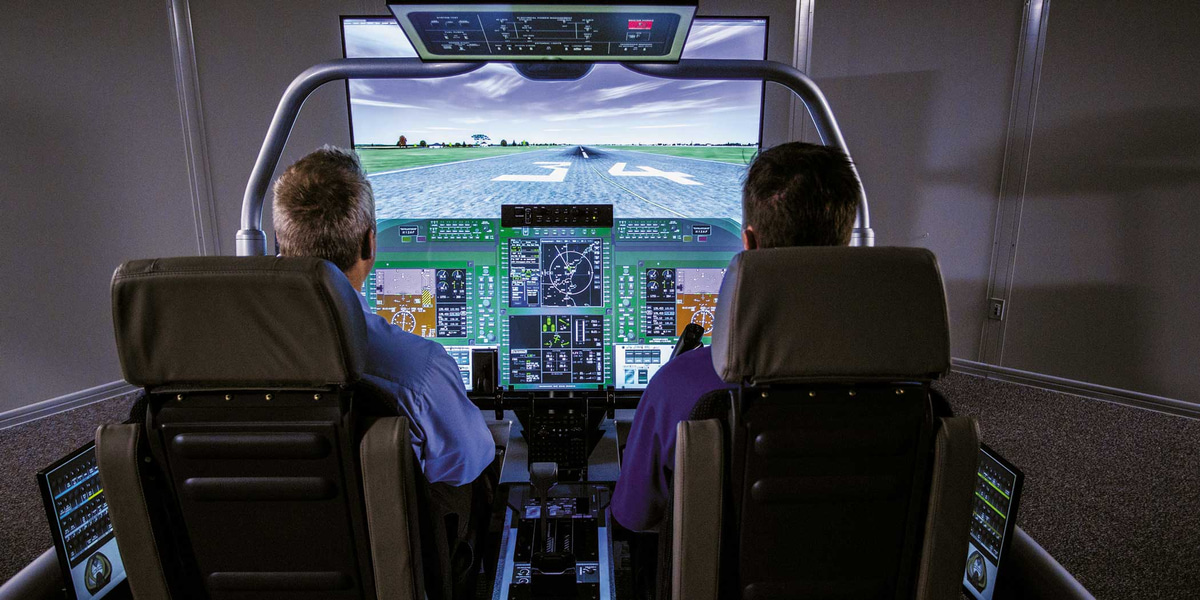 Sim Manufacturers Awaiting Growth | Aviation International News