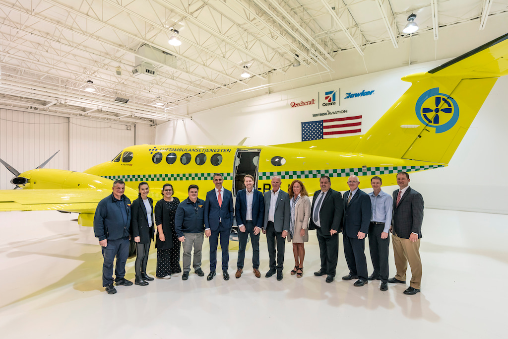 Textron Aviation Showcases First Latitude Air Ambulance | Aviation ...