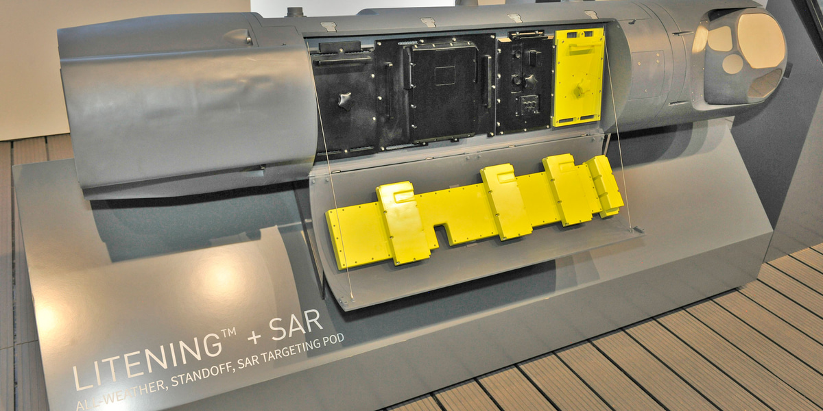 Litening and RecceLite Gain SAR Capability | Aviation International News