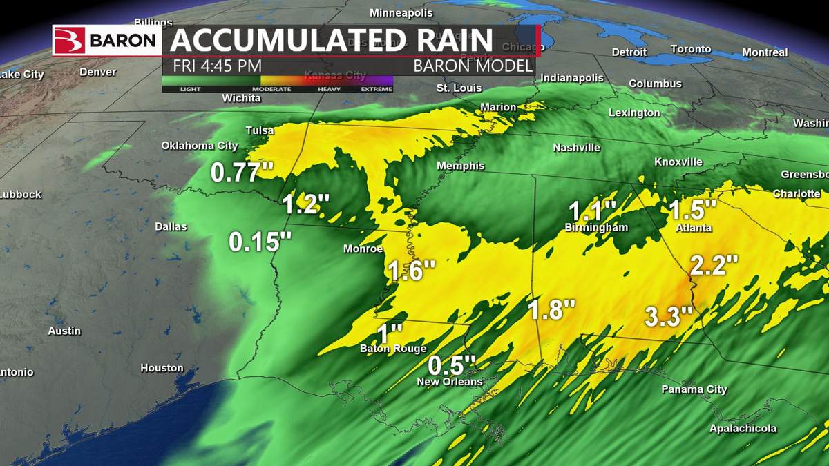 Baron Introduces High-res Wx Forecasting Model | Aviation International ...
