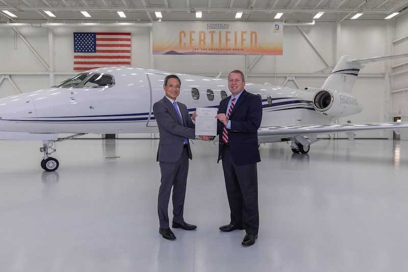 After Long Wait, Citation Longitude Enters Service | Aviation ...