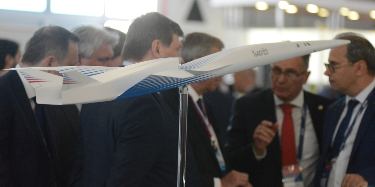 TsAGI Shows Off Refined SSBJ Design at MAKS Show | Aviation ...