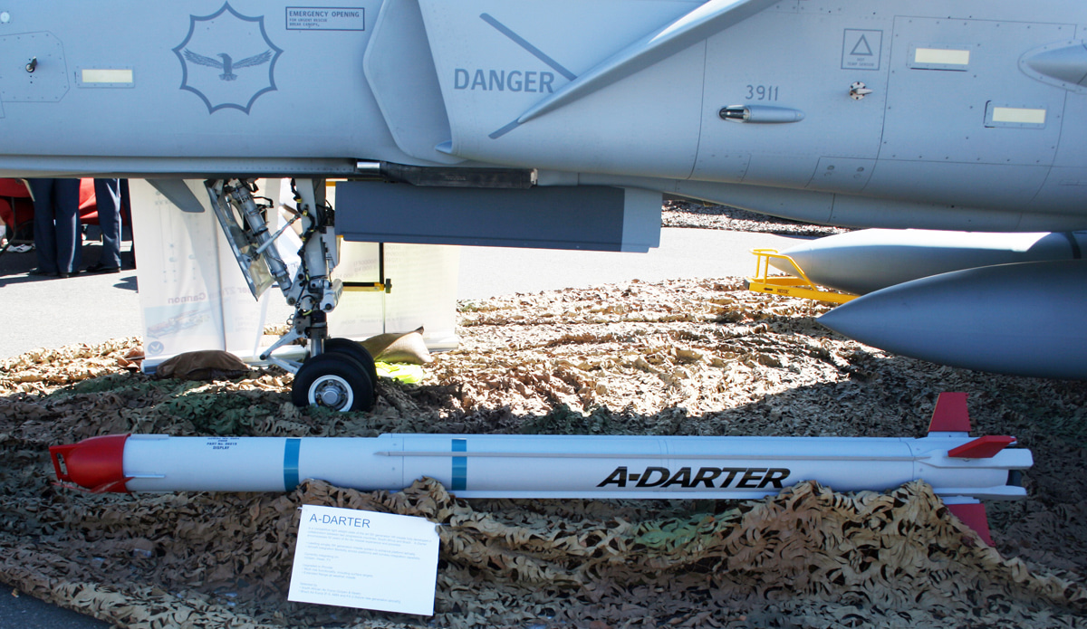 A-Darter Missile Certified by Brazil and South Africa | Aviation ...