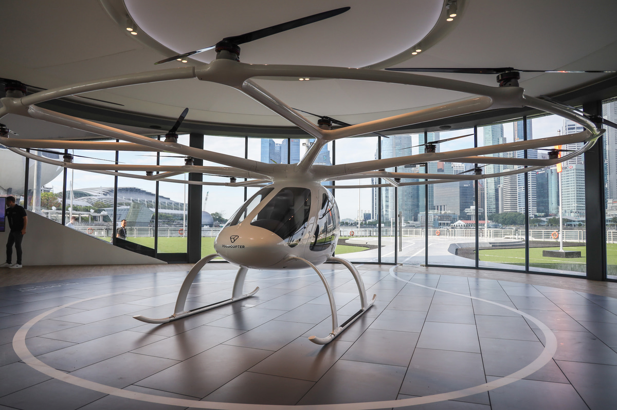 Volocopter's VoloPorts are design for eVTOL passenger flights ...