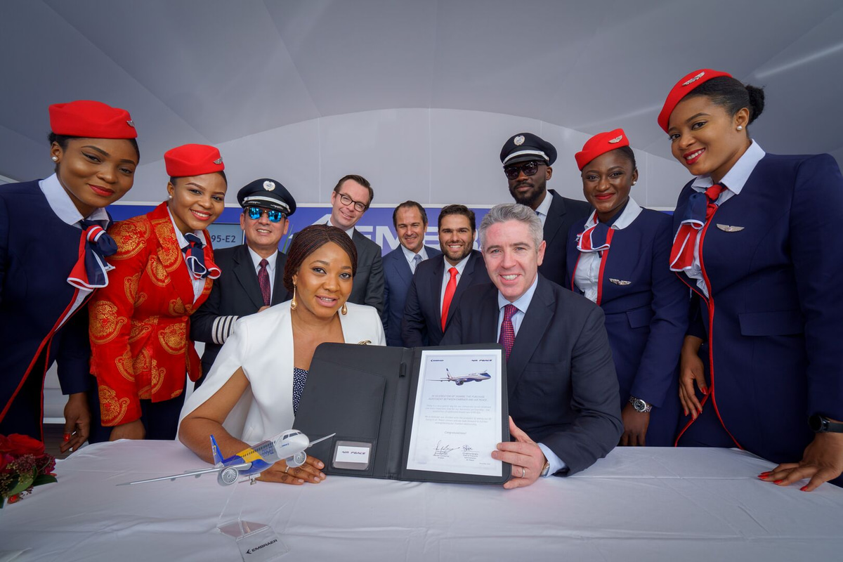 Air Peace Shows More Love for Embraer E195-E2 | Aviation International News