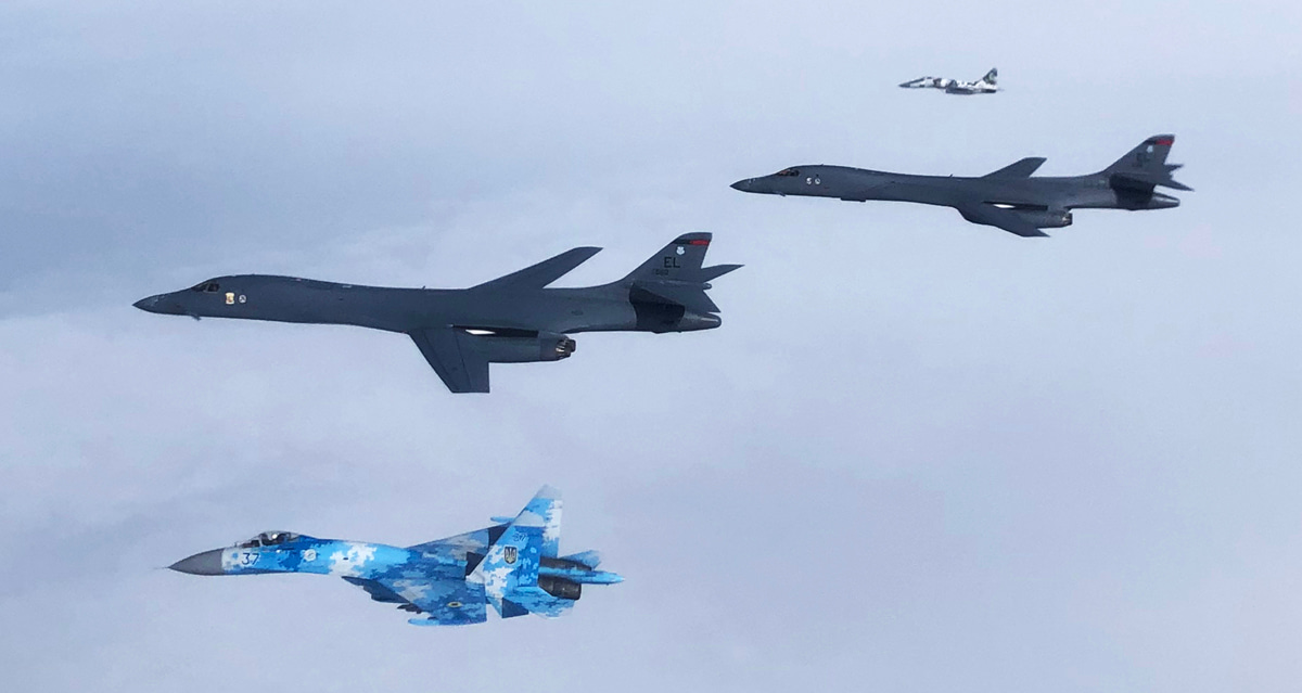 USAF Bombers Demonstrate European Commitments | Aviation International News