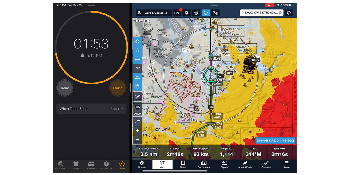 ForeFlight App Adds Multitasking | Aviation International News
