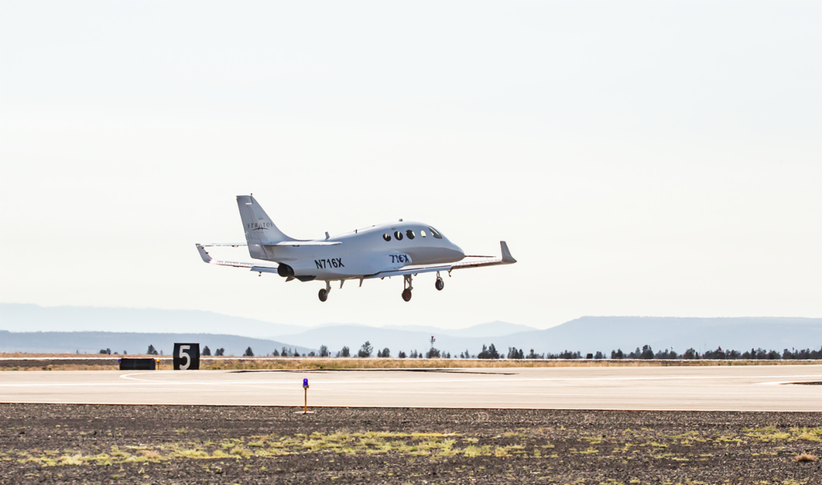 Stratos 716X Personal Jet Makes First Flight | Aviation International News
