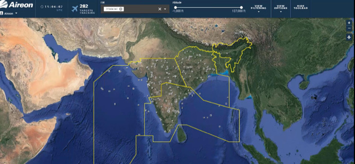 India Optimizes Airspace with ADS-B Deployment | Aviation International ...