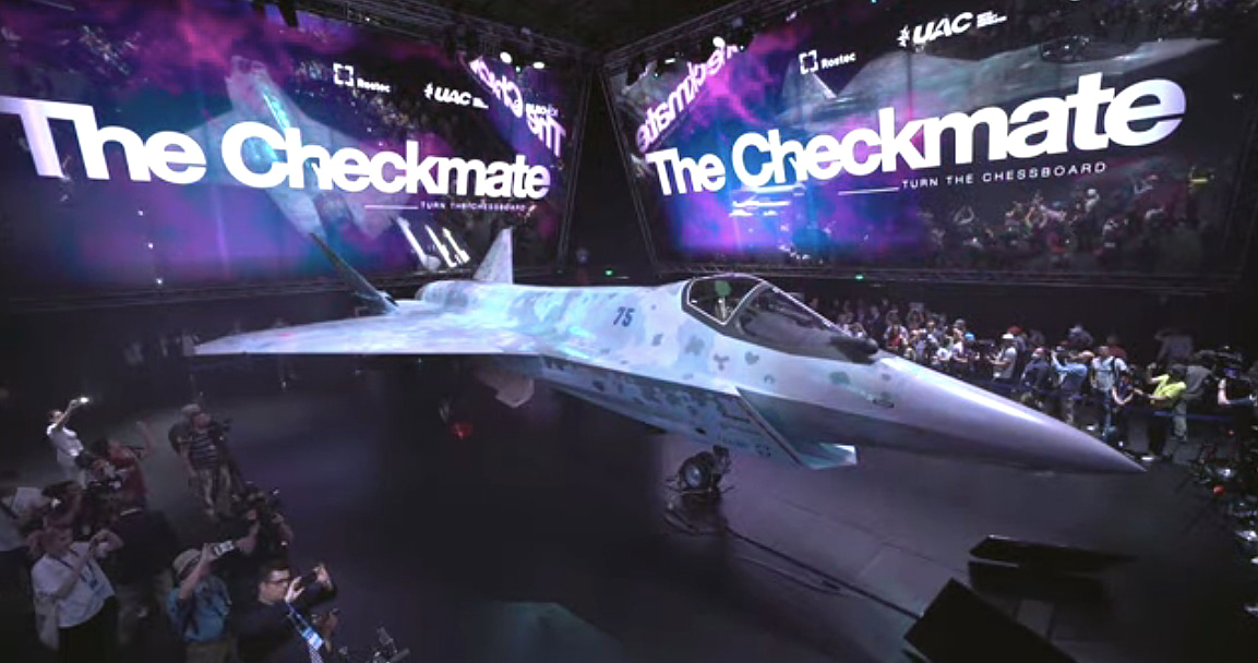 New Sukhoi Fighter Design Unveiled at MAKS | Aviation International News