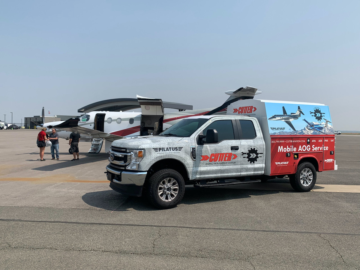 Cutter Aviation Denver Adds Mobile AOG Unit for Pilatus | Aviation ...
