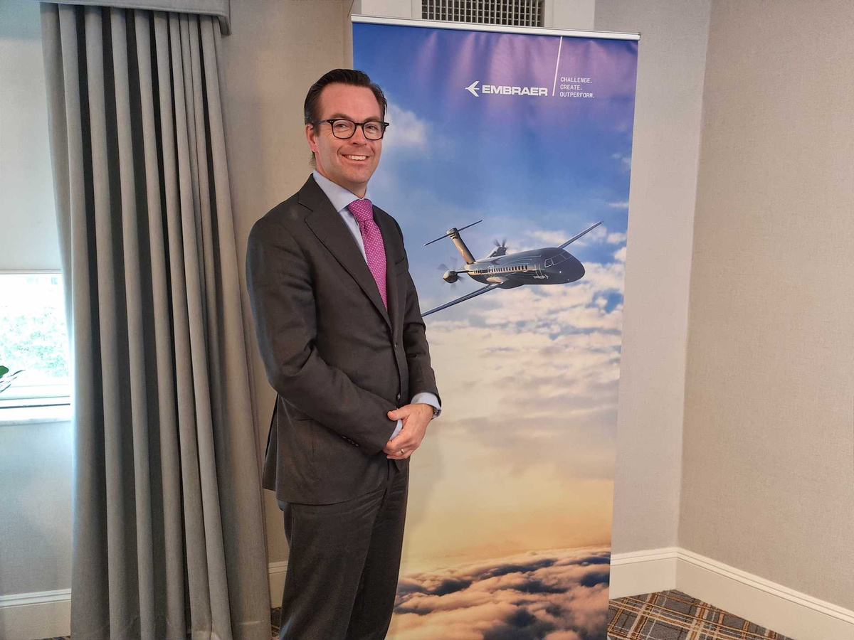 Embraer CEO Touts Green Credentials of E-Jets, Future Propjet ...
