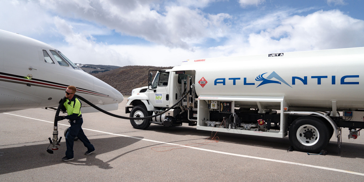 Atlantic Goes Green in Aspen | Aviation International News