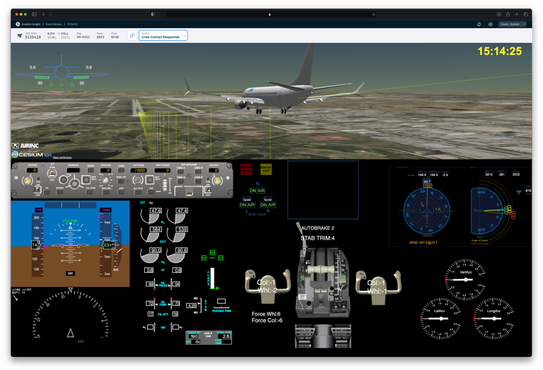 Animations Allow Operators To Learn from Real Flight Data | Aviation ...