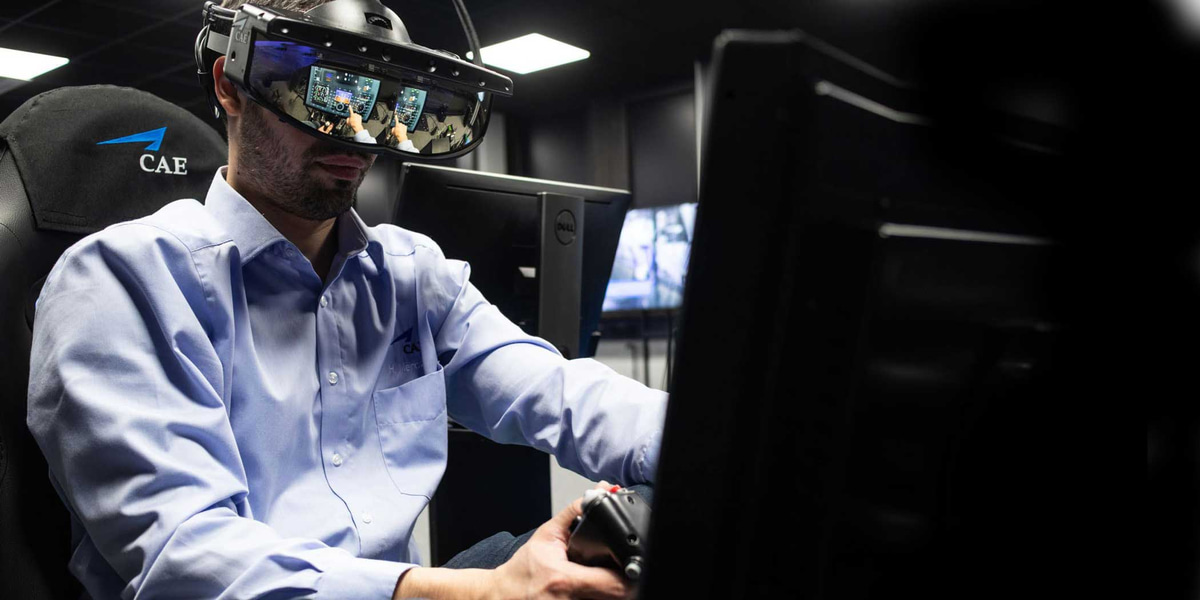 CAE Puts VR To Work in Pilot Training | Aviation International News