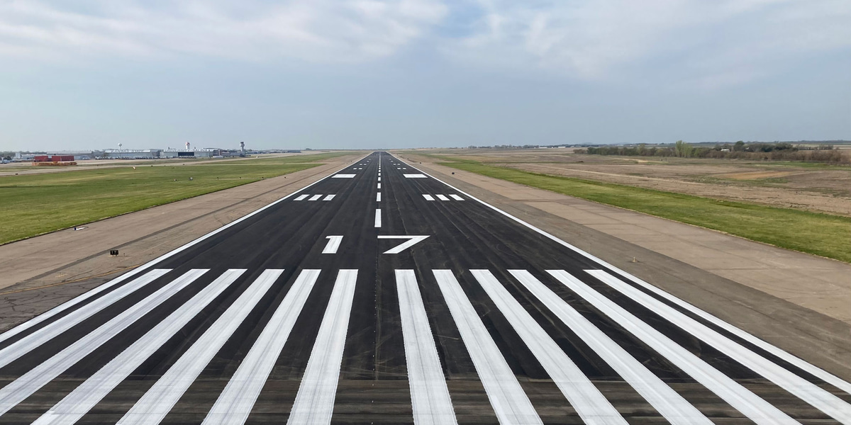 Salina Airport Reopens Main Runway | Aviation International News