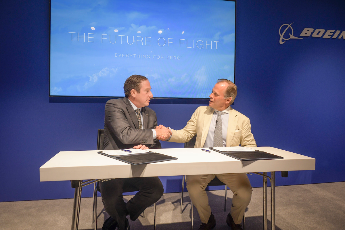 Boeing, Alder Fuels To Work on Scaling SAF | Aviation International News