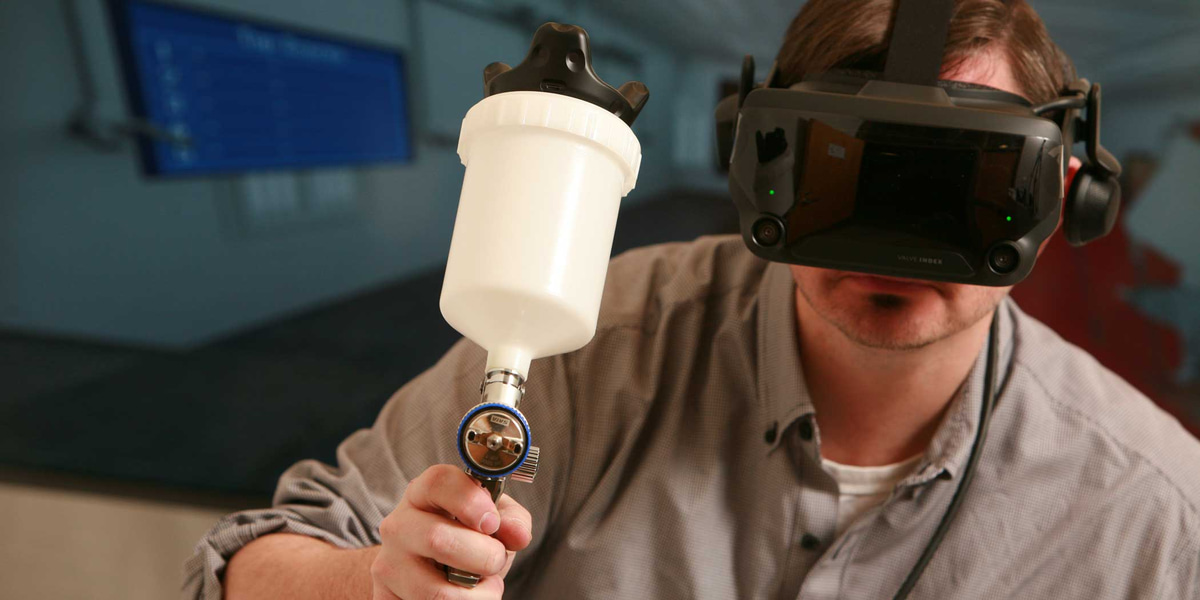 AkzoNobel Applies VR To Paint Training Process | Aviation International ...