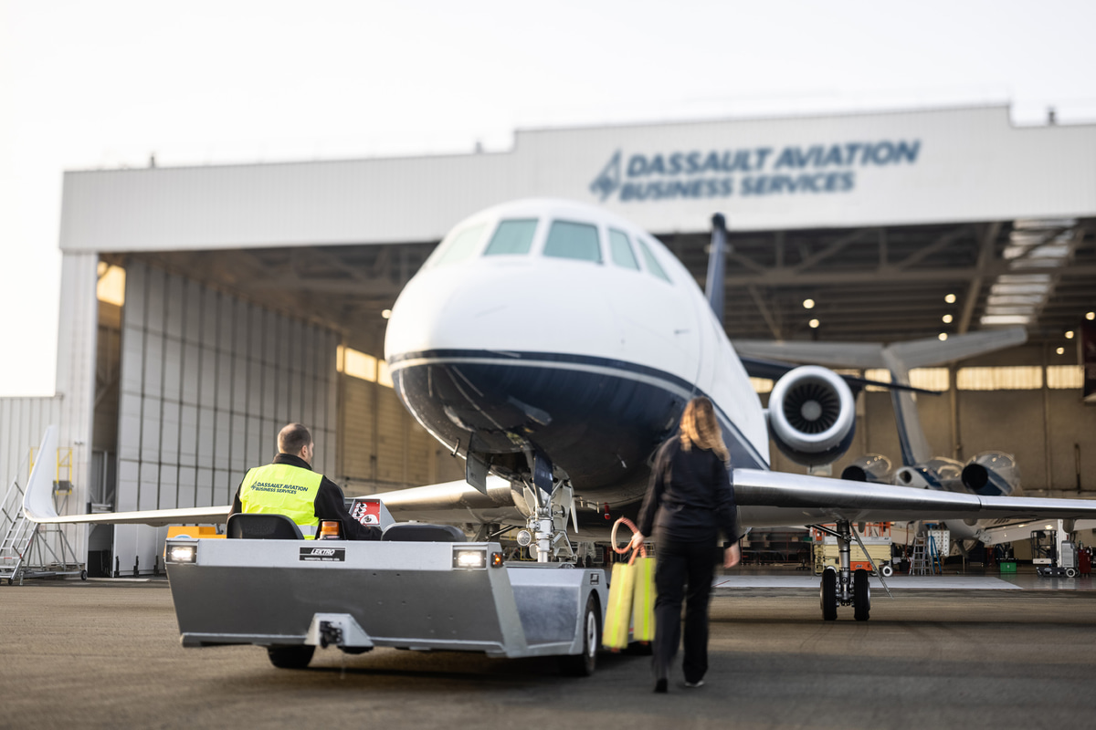 Dassault Rebrands TAG Maintenance Services | Aviation International News