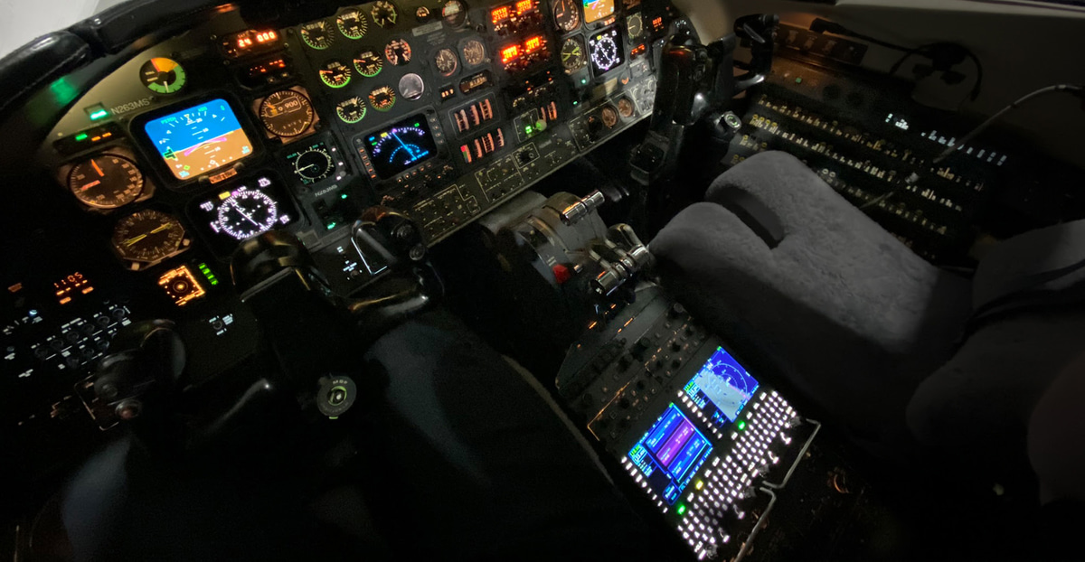 Avidyne Upgrading Learjet 55C with Dual Atlas FMS | Aviation ...