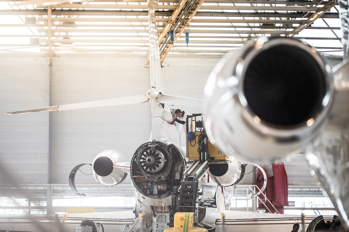 ExecuJet MRO Malaysia Completes Falcon 2000 2C Heavy MaintenanceCheck ...