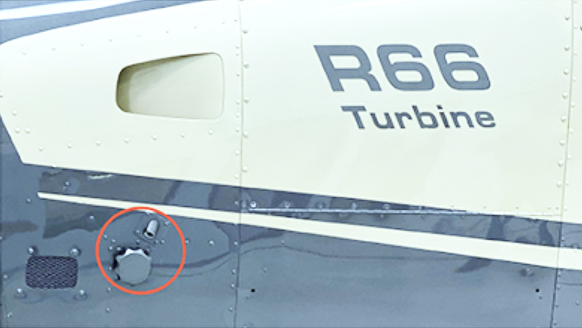 Robinson Now Offers Pressure Refueling for R66 | Aviation International ...