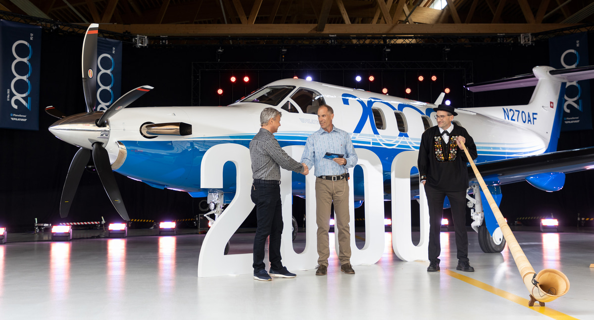 Pilatus Delivers 2,000th PC-12 Turboprop Single | Aviation ...
