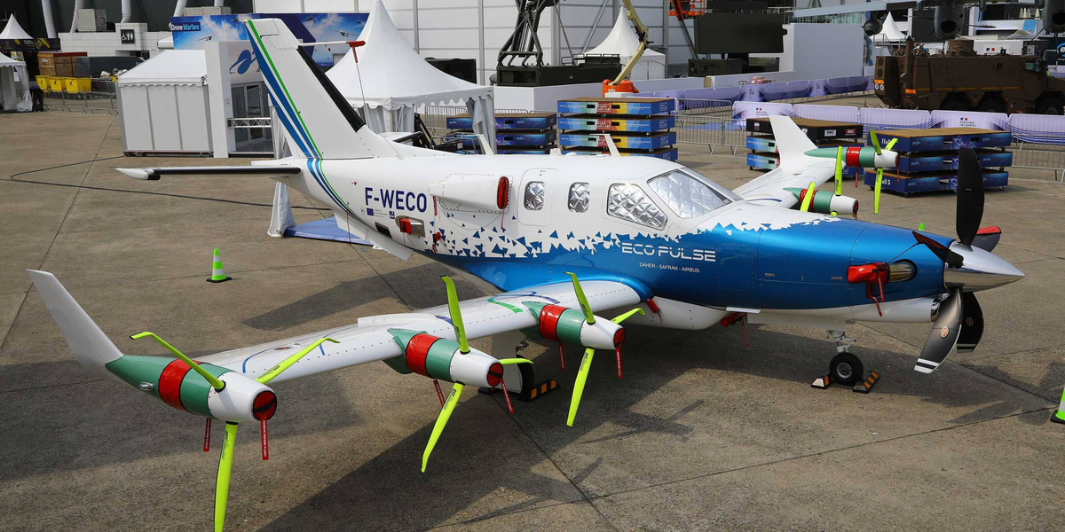 Daher/Airbus/Safran EcoPulse Hybrid-electric Aircraft Debuts at 2023 Paris Airshow | Aviation ...