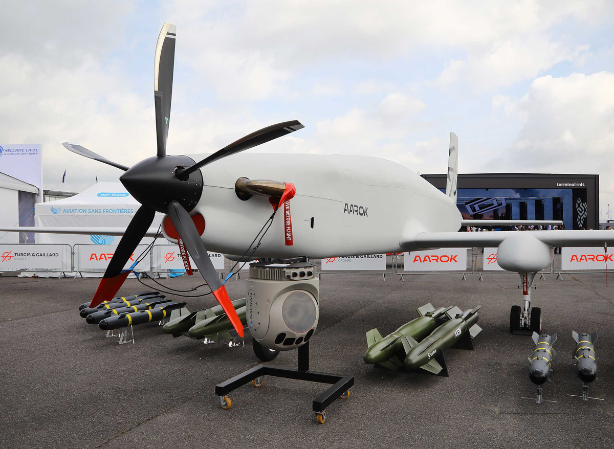 French Medium-altitude, Long-endurance UAV Debuts at Paris Airshow ...