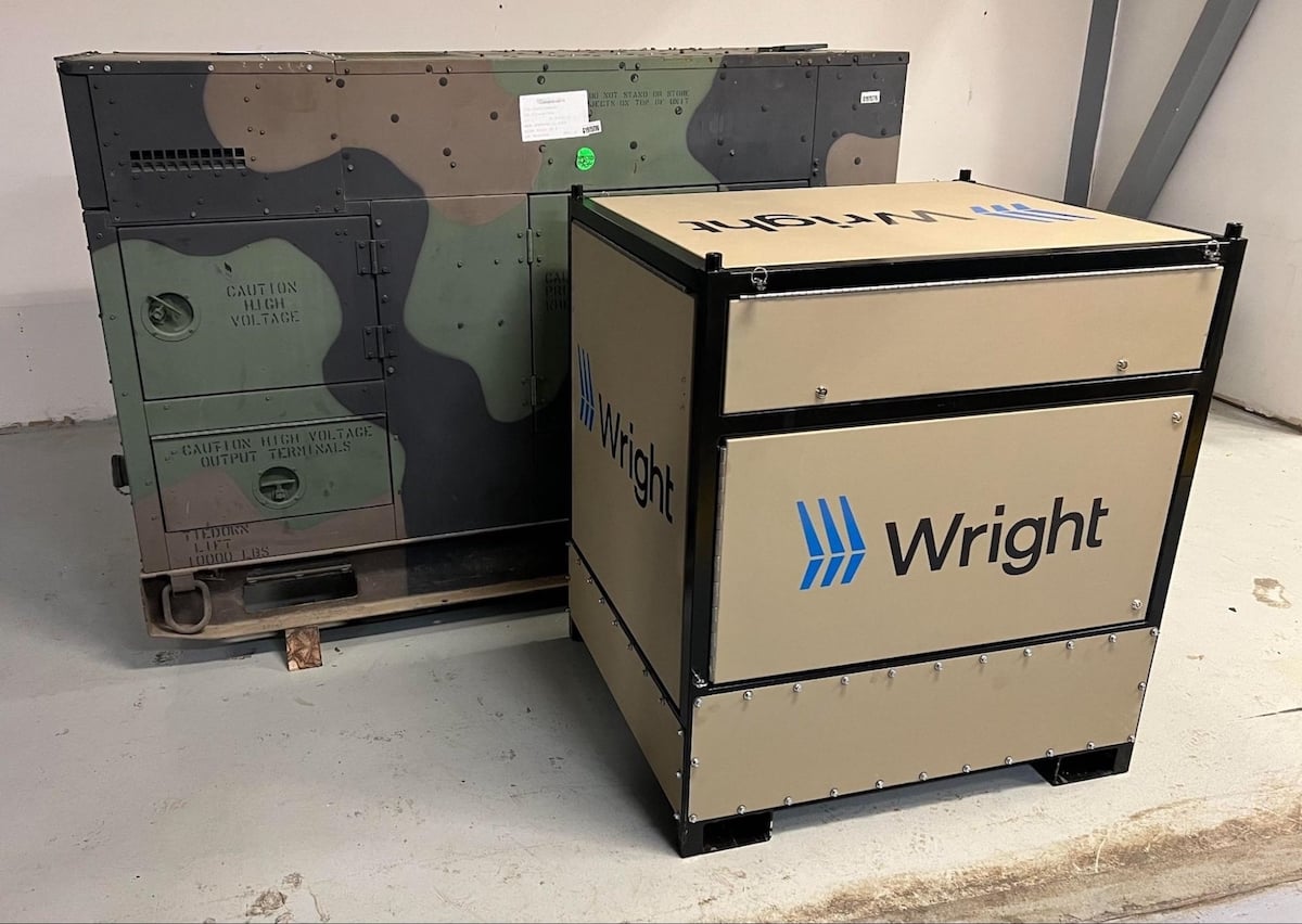 U.S. Air Force Tests Wright Electric 30 kW Ground Power Units ...
