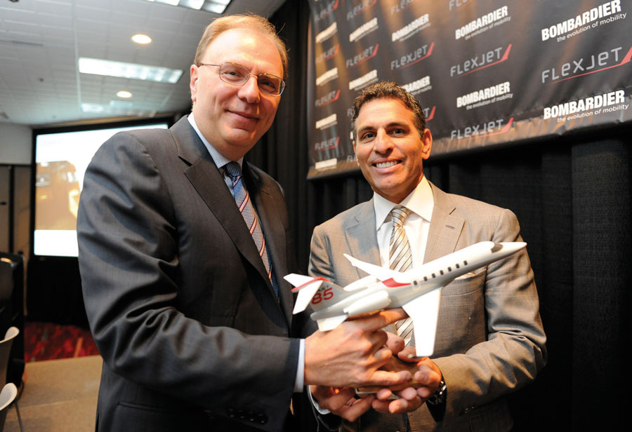 Flexjet Doubles Orders for Bombardier Learjets | Aviation International ...
