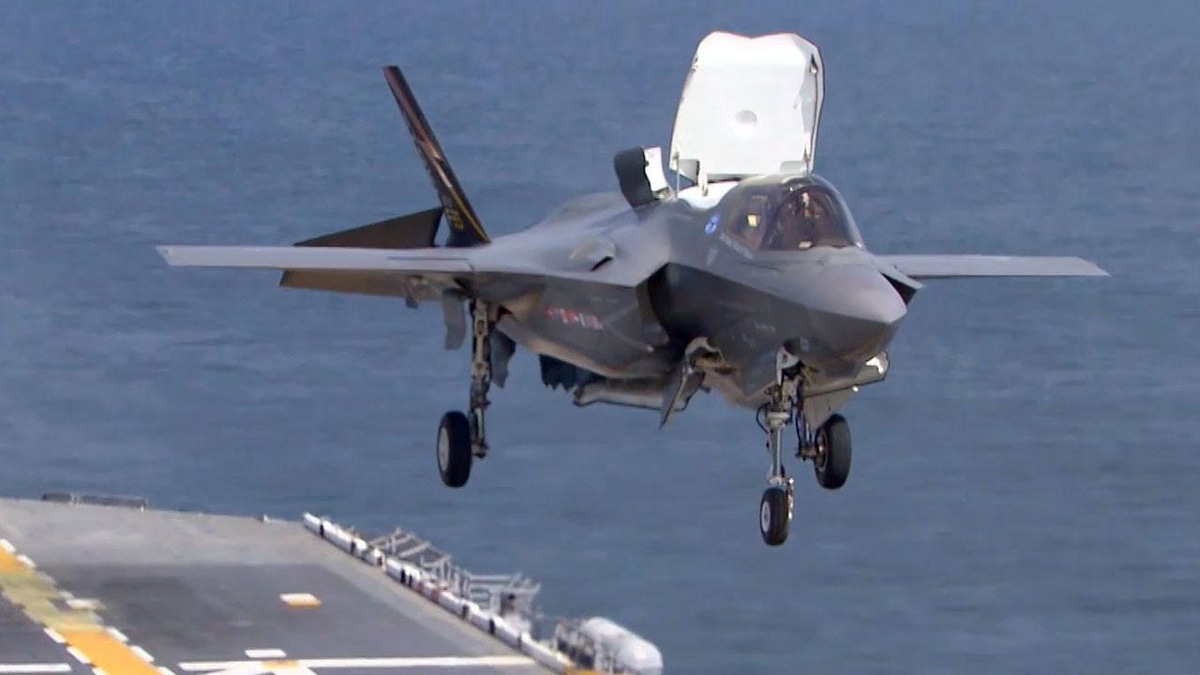 The F-35B Fighter Short Takeoff and Vertical Landing is a Game Changer ...