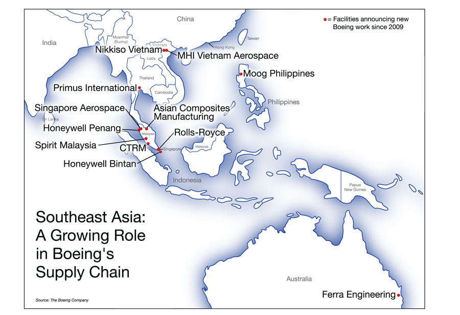 Southeast Asia Manufacturing For Boeing Aircraft Booms | Aviation ...