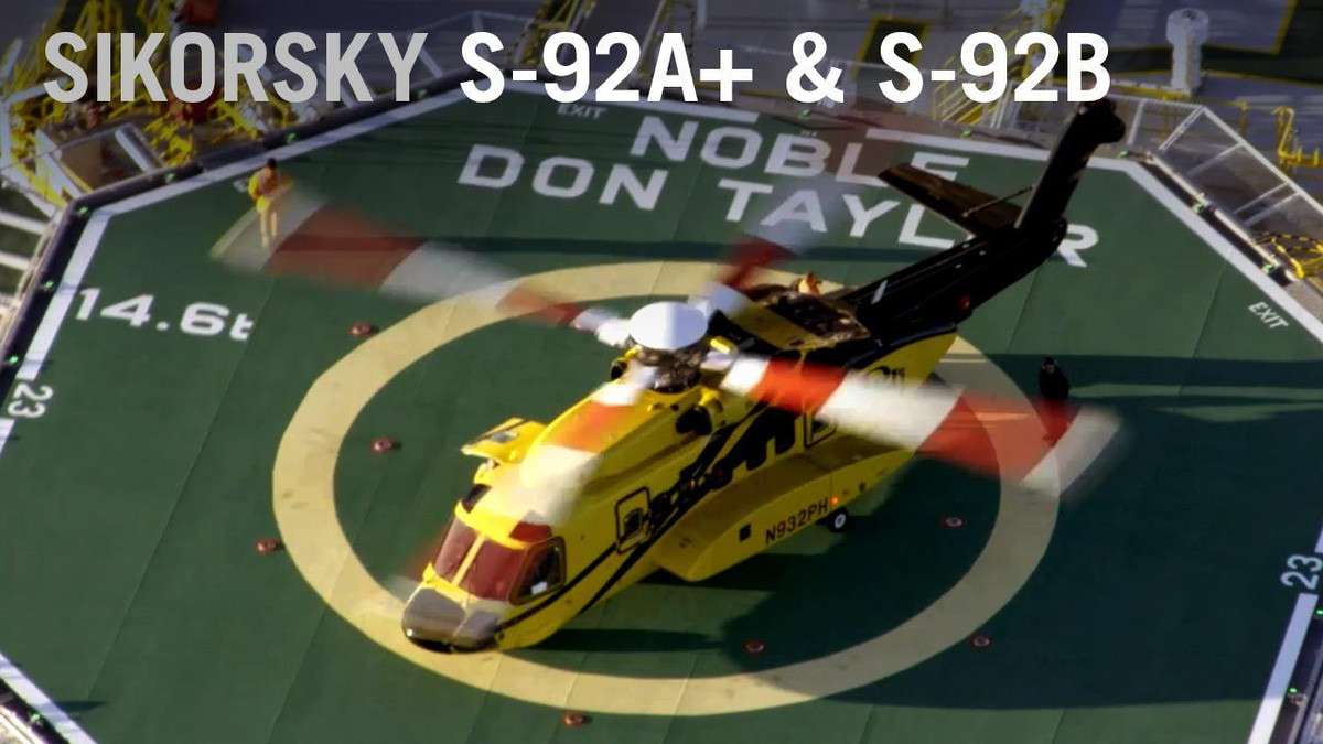 Sikorsky Launches New S-92A+ and S-92B Variants | Aviation ...