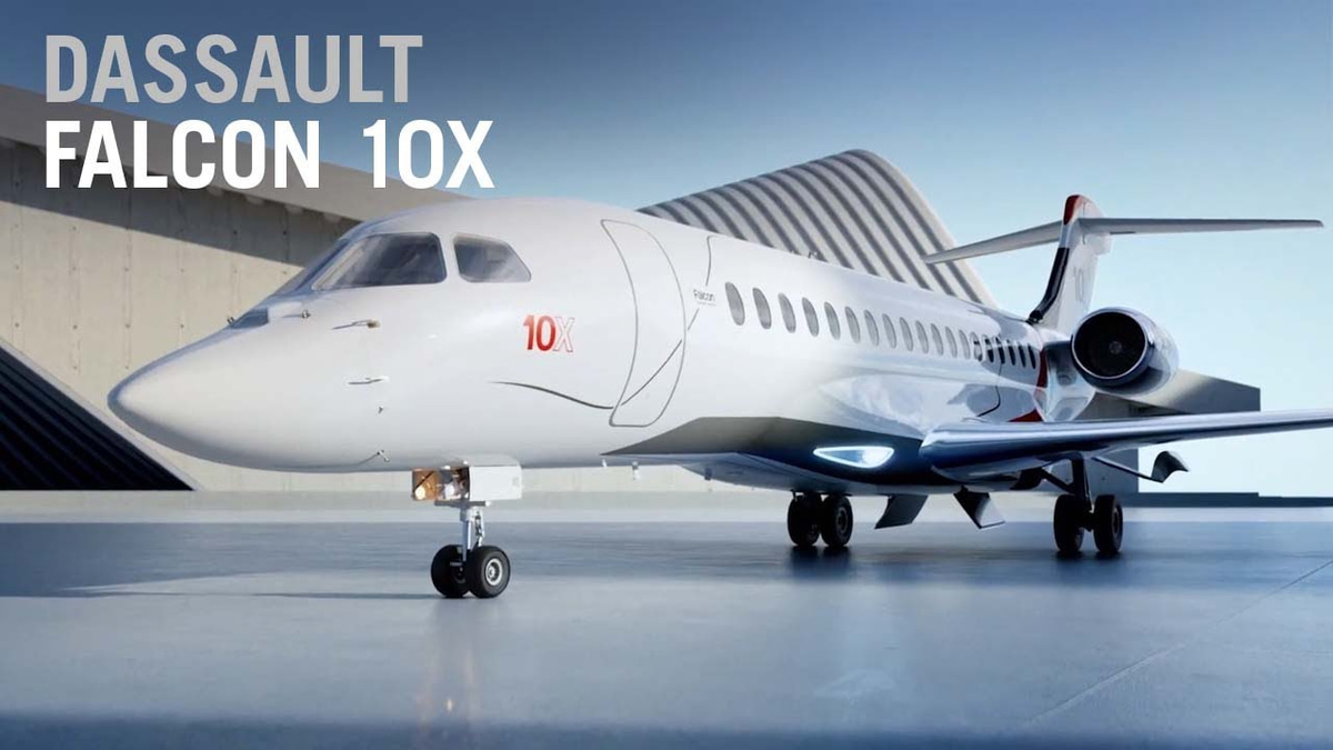 Dassault's Falcon 10X is a Parisian Penthouse in the Sky | Aviation ...