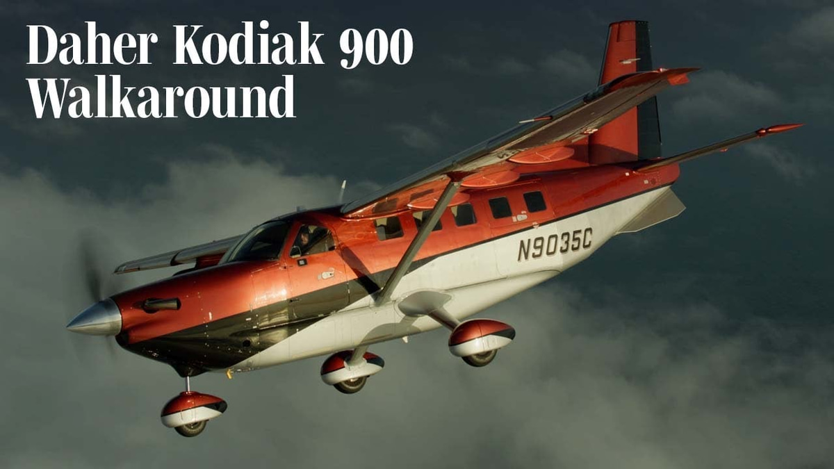 Daher Kodiak 900: All the New Features Walkaround | Aviation ...