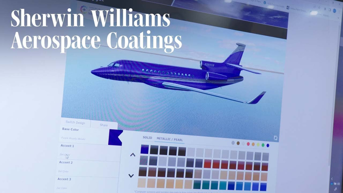Try the Aircraft Color Visualizer Tool from Sherwin Williams Aerospace ...