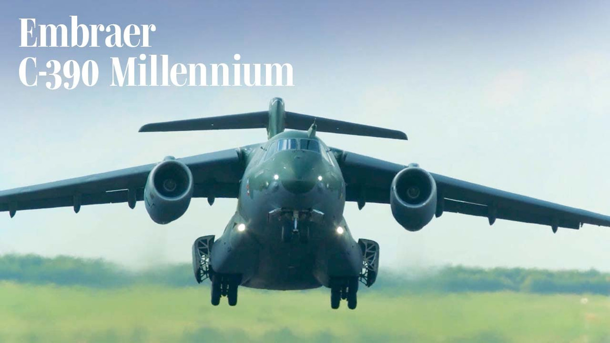 Embraer Chases Military Export Orders for Versatile C-390 Millennium Multirole Aircraft ...